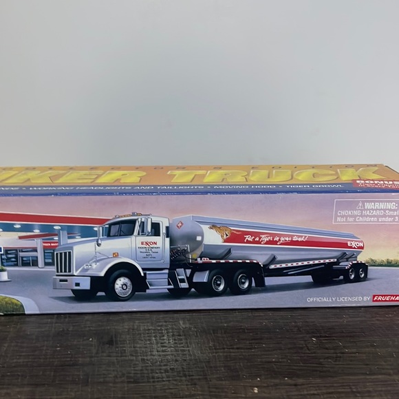 Toys | Exxon Large Tank Truck Novelty 1997 Made With Box | Poshmark